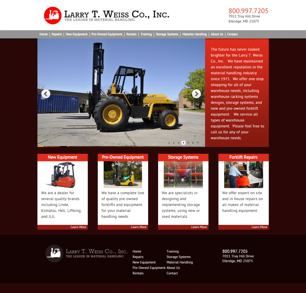 New Website Launch: Larry T Weiss | Adventure Web Interactive